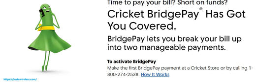 Cricket BridgePay Revolutionizing Mobile Payment Flexibility – InstaWireless.com