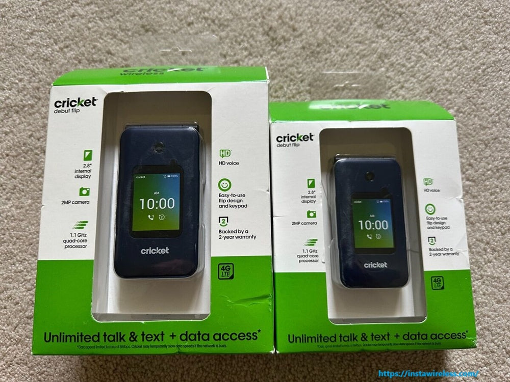 Cricket Debut Flip Phone A Game Changer in Modern Retro Tech ...