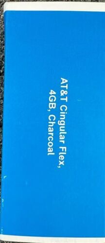 AT&T Cingular Flex EA211101 4GB AT&T Locked Android Phone - Charcoal ...